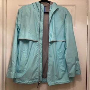Charles River Apparel | Jackets & Coats | Aqua Blue Charles River Rain ...